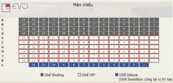 Nên ngồi hàng ghế nào trong rạp CGV?